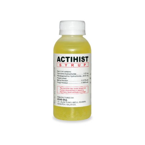 Hovid Actihist Syrup (Plum Flavour) | Hovid