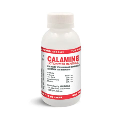 Hovid Calamine Lotion With Menthol | Hovid