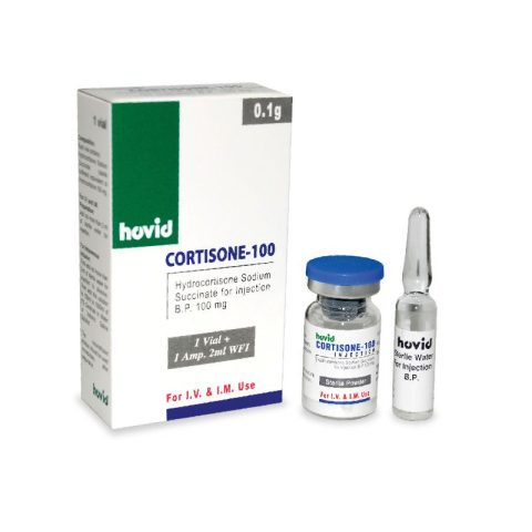 Hovid Cortisone for Injection 100mg | Hovid