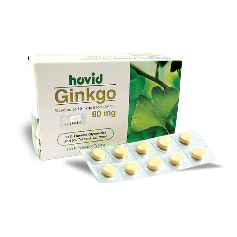 Hovid Ginkgo 80mg Tablet | Hovid