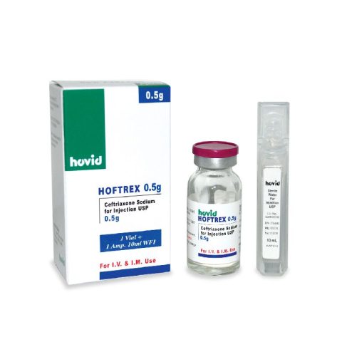 Hovid Hoftrex for Injection 0.5g | Hovid