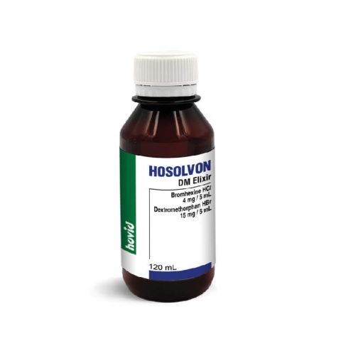 Hovid Hosolvon DM Elixir (Peppermint + Menthol Flavour) | Hovid